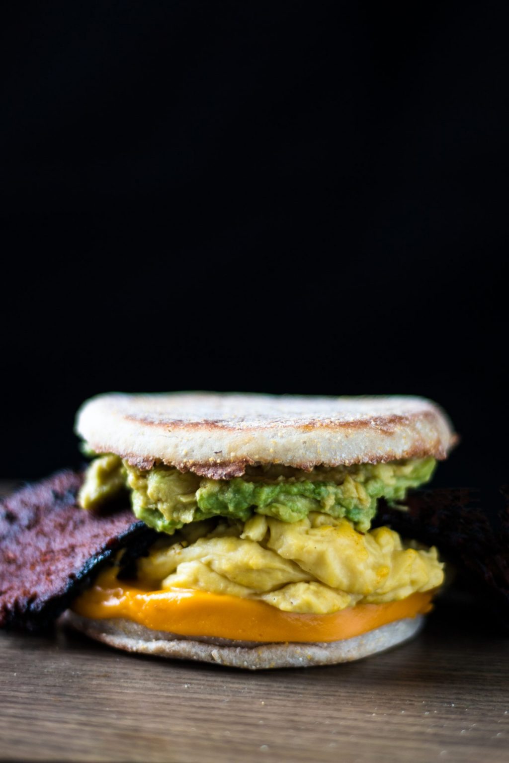Bodega Breakfast Sandwich with Avocado - The Nut-Free Vegan