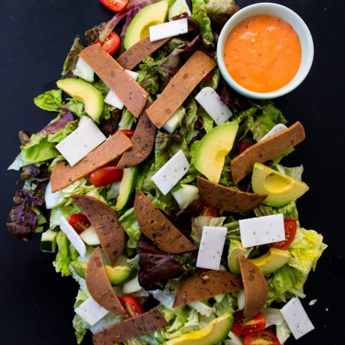 Meat-Free Chef Salad - The Nut-Free Vegan