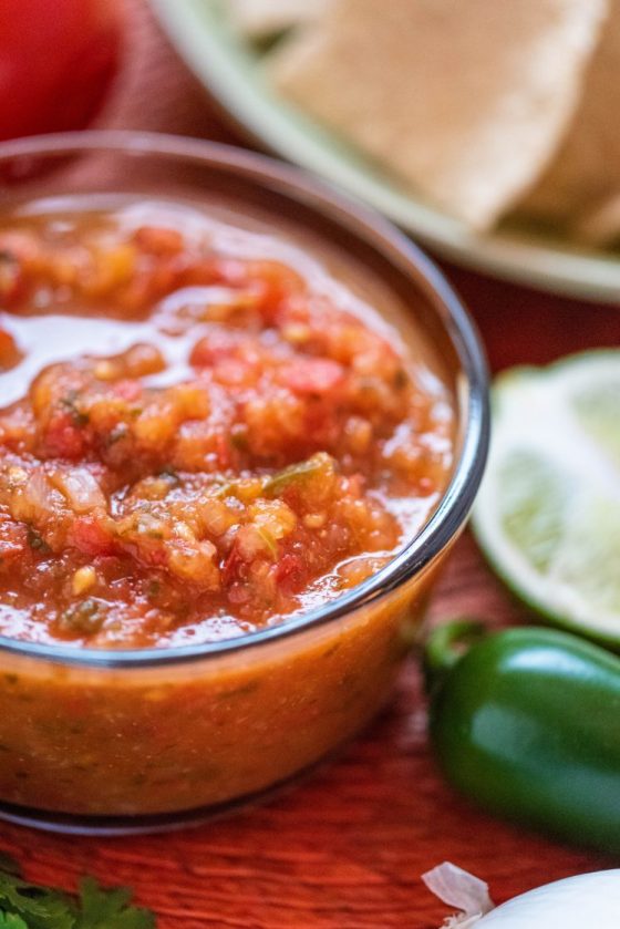 Authentic Mexican Salsa - The Nut-Free Vegan