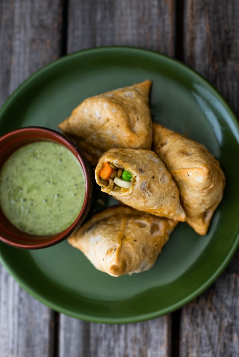 Sweet Potato and Lentil Samosas - The Nut-Free Vegan