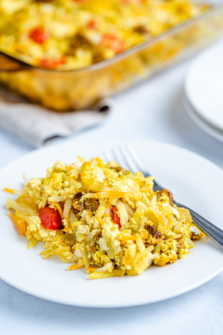 Southwest Breakfast Bake - The Nut-Free Vegan